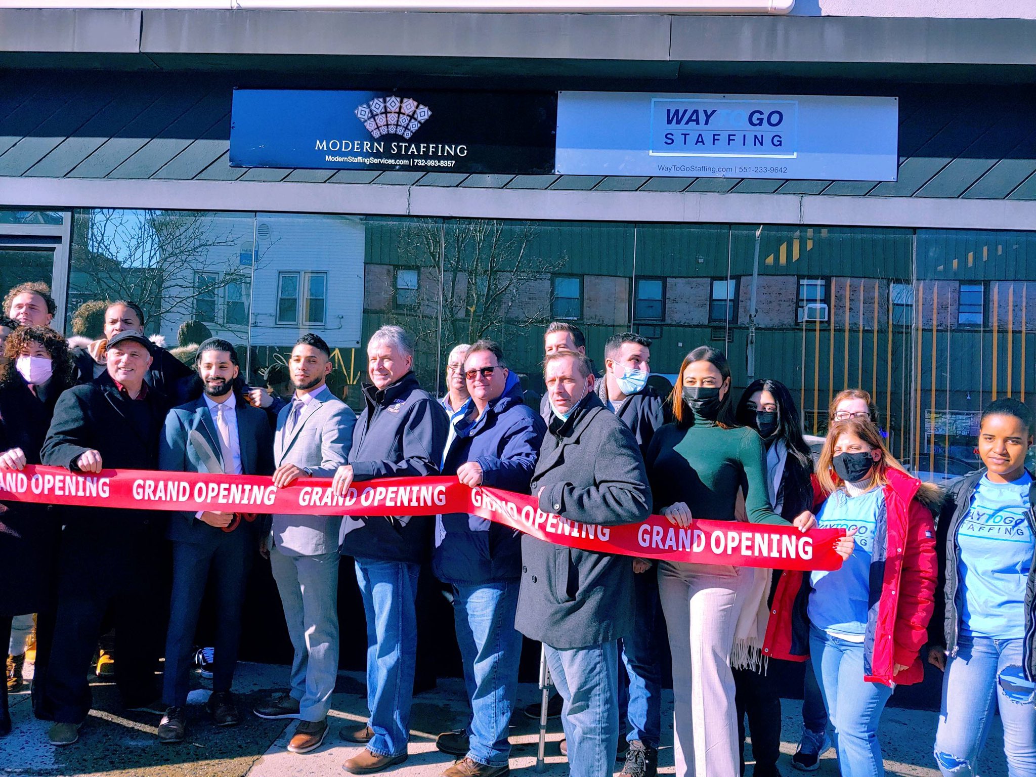 way to go staffing bayonne NEWEST LOCATION ribbon cutting - River View ...
