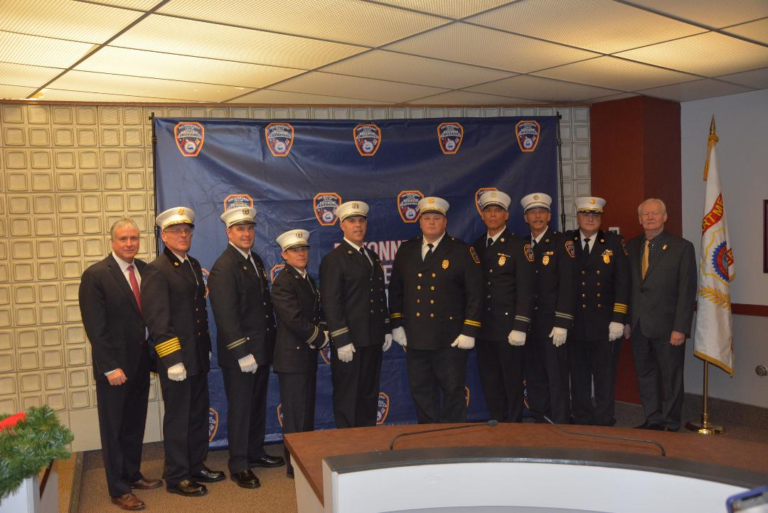 Bayonne Fire Department Promotes new Battalion Chiefs and Captains ...