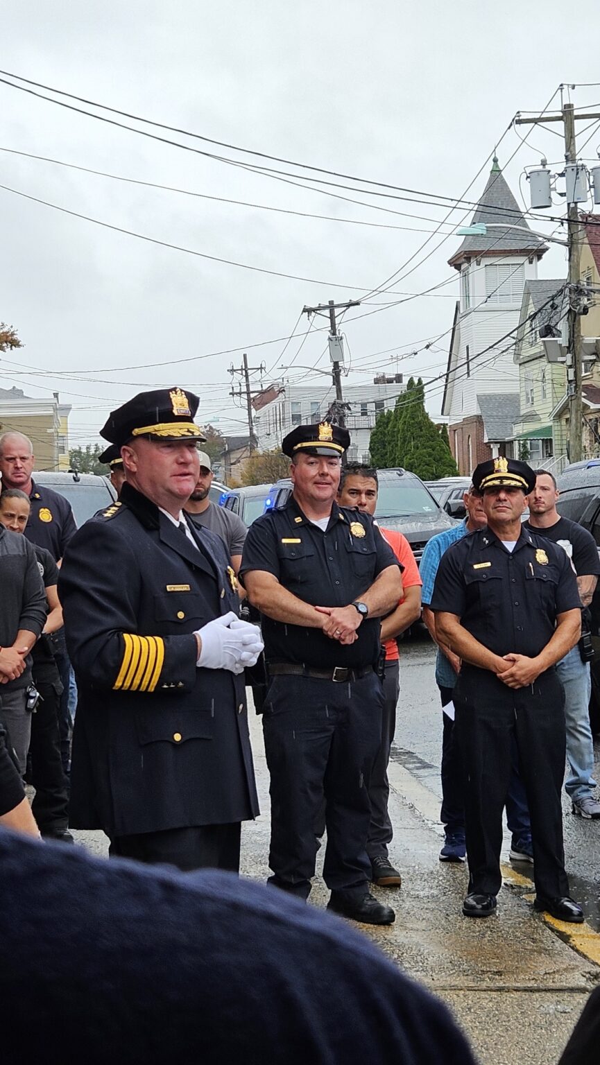 Bayonne Police Department Holds Swearing-in Ceremony for Chief Joseph ...
