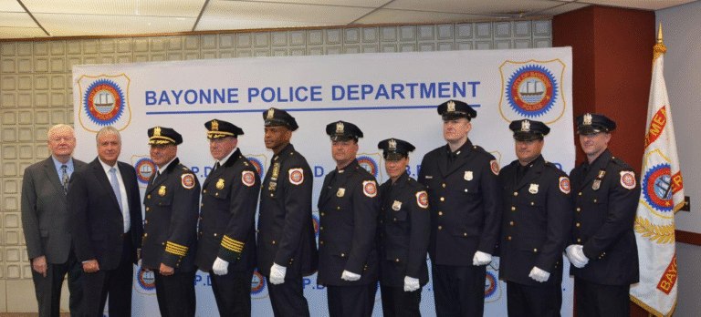 Bayonne Police Department Holds Swearing-in Ceremony for Chief Joseph ...